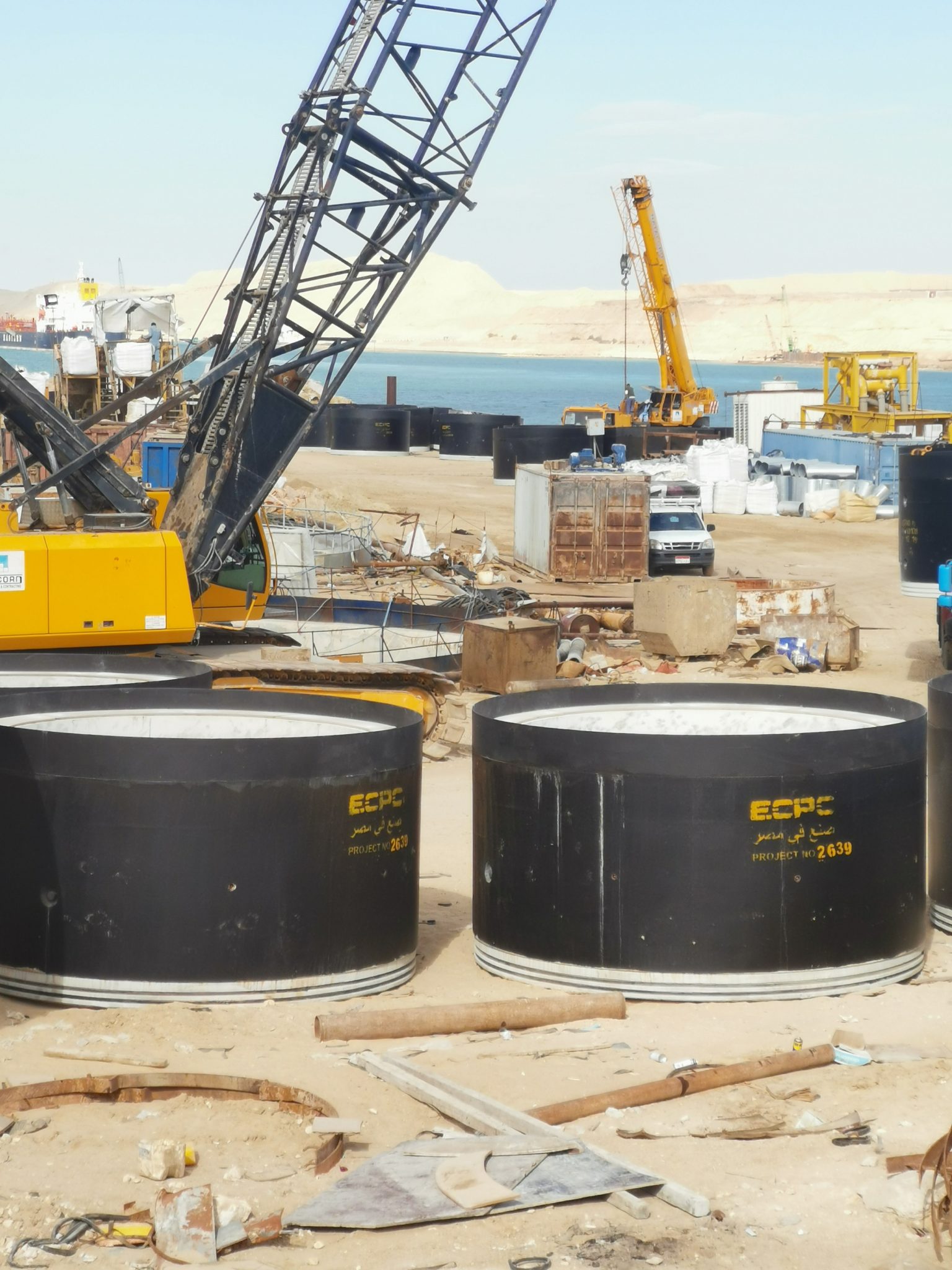 Al-Mahsama Drain Water Treatment Plant in Serapeum – ECPC | Pre-Stressed Concrete Market Leader